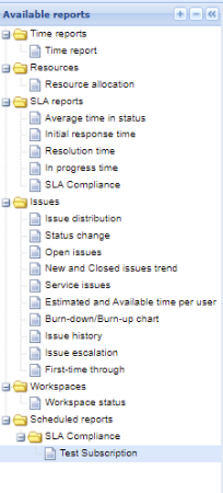 How to delete a report subscription?